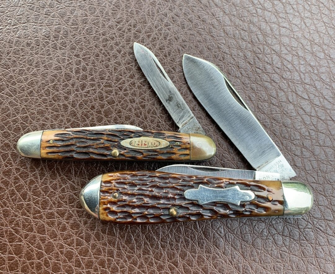 Bone Handled Knives - Old Pocket Knives