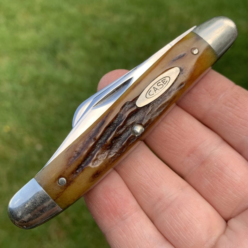 Case XX USA 1965-69 5347 HP Stag Stockman Pocket Knife - Old Pocket Knives