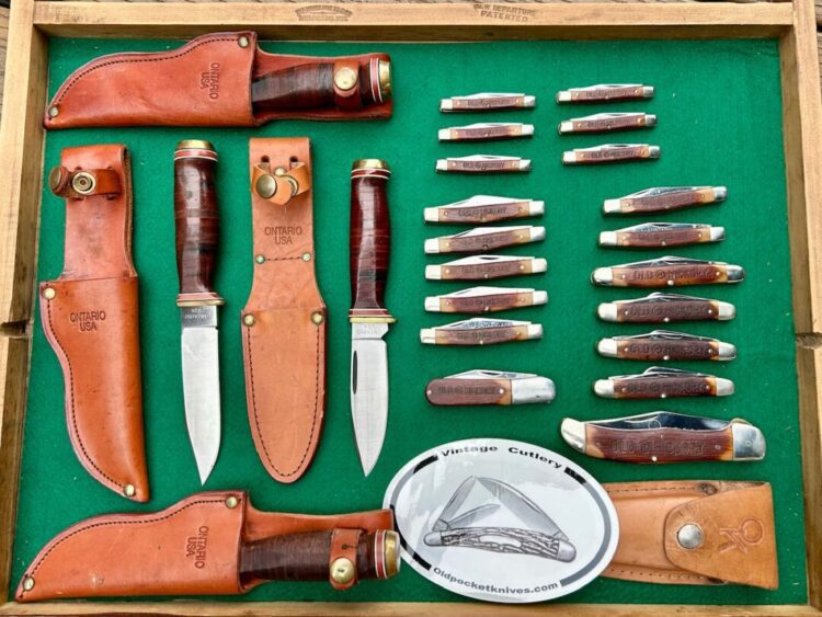 Ontario Knife Company USA (Made by Queen) - Old Pocket Knives
