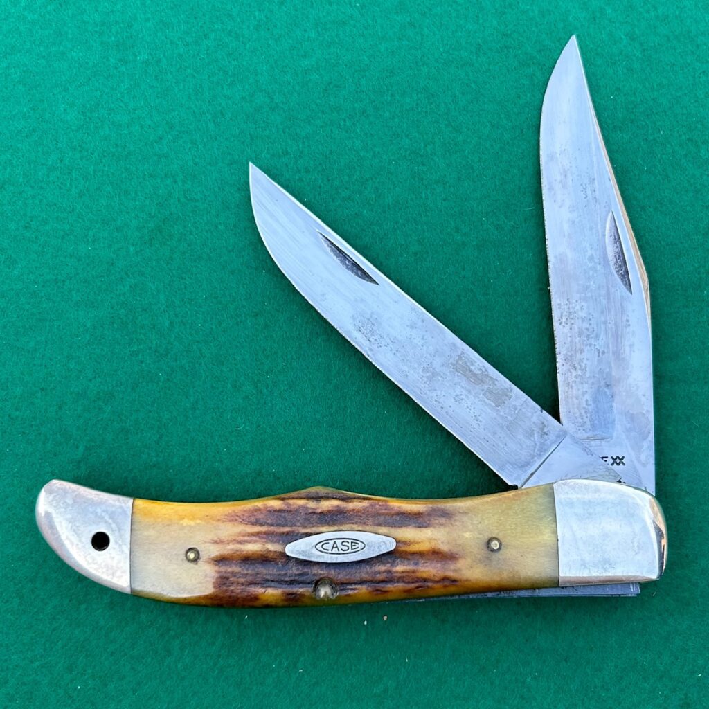 Case XX USA 10 Dot (1970) Stag 5265 SAB Folding Hunter Knife - Old ...