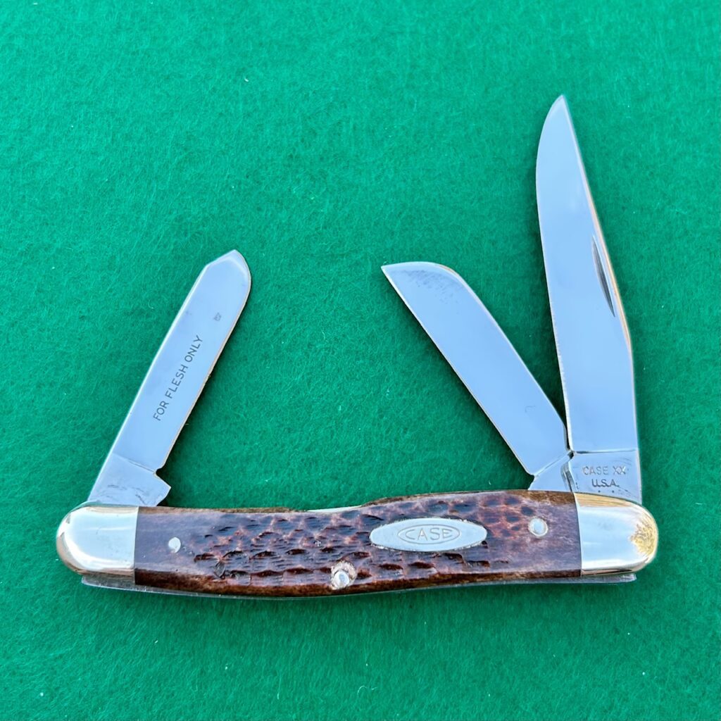 Case XX USA 1978 (2 dots) 63047 Stockman Bone Pocket Knife - Old Pocket ...