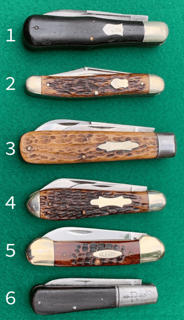 Pocket Knife Patterns - Old Pocket Knives