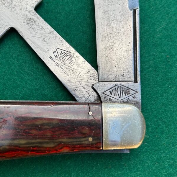 1930's Viking NY (Union Cut Co) Hatchet Hunting Pocket Knife - Old ...