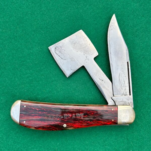 1930's Olcut (Union Cut Co) EVER READY Hatchet Knife - Old Pocket Knives
